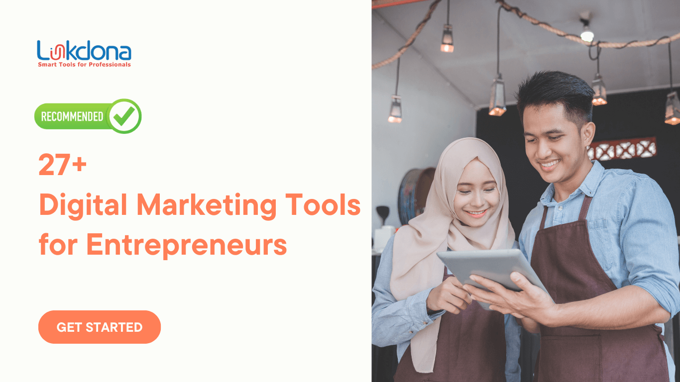 27+ Digital Marketing Tools for Entrepreneurs - Linkdona